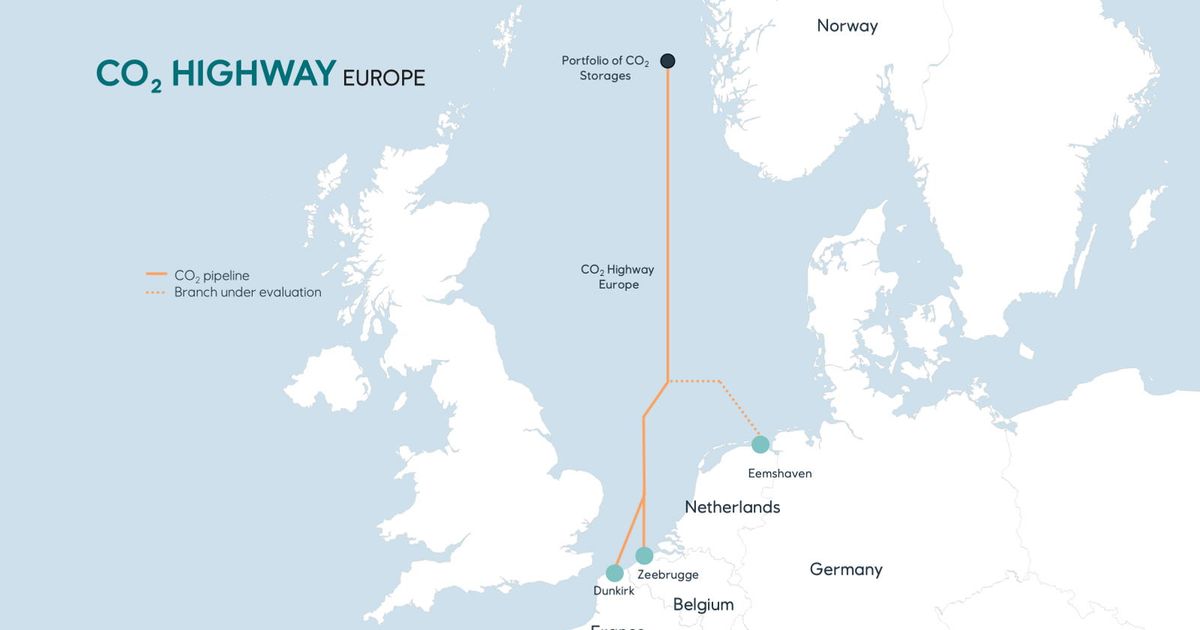 CO2 Highway Europe - Equinor